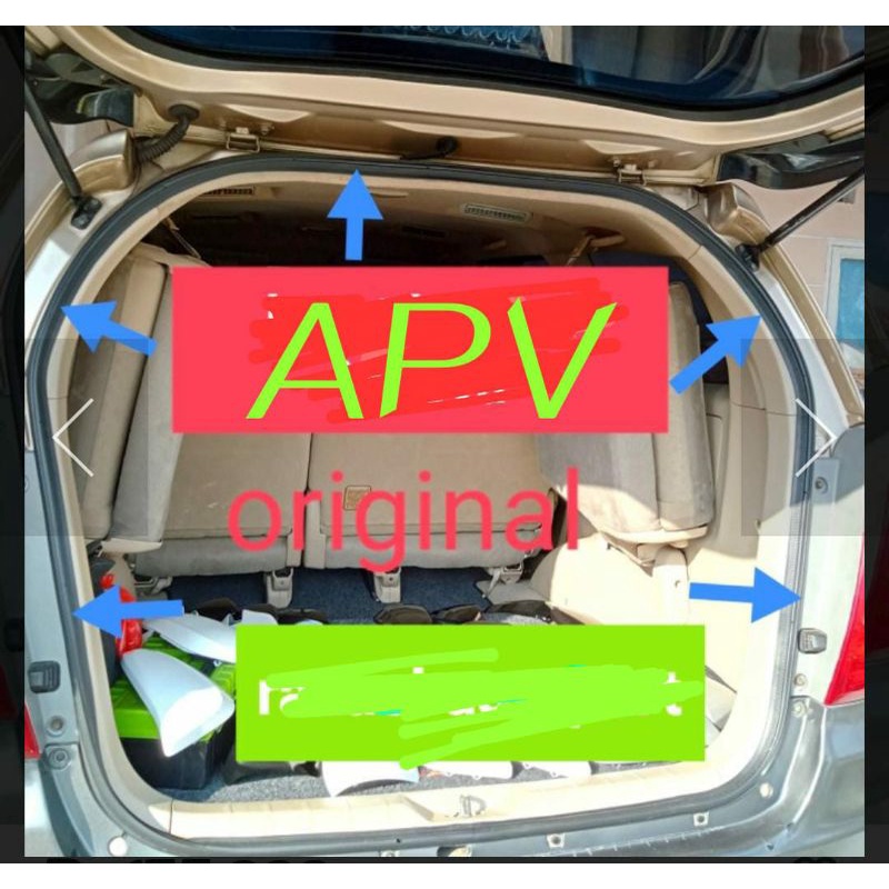 Suzuki apv rear trunk door rubber | Shopee Philippines