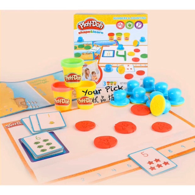Play-Doh Shape & Learn Numbers & Counting | Shopee Philippines