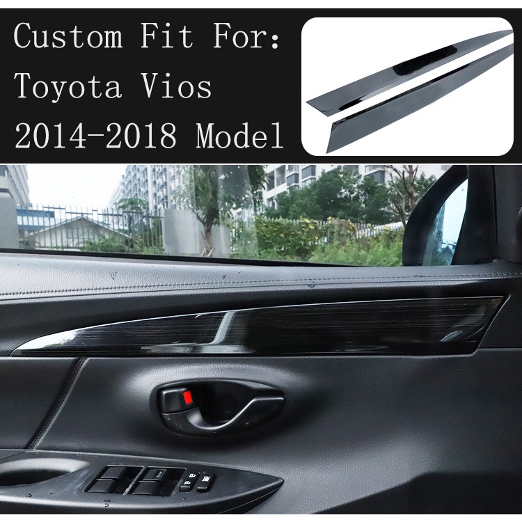 Car Door Trim Strip,Auto Interior Accessories for Toyota Vios 2013 2014 ...