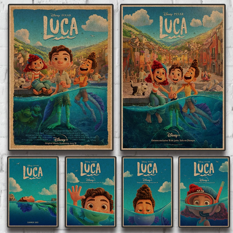 The Adventure Animation Film Luca Jointly Produced by The Walt Disney ...