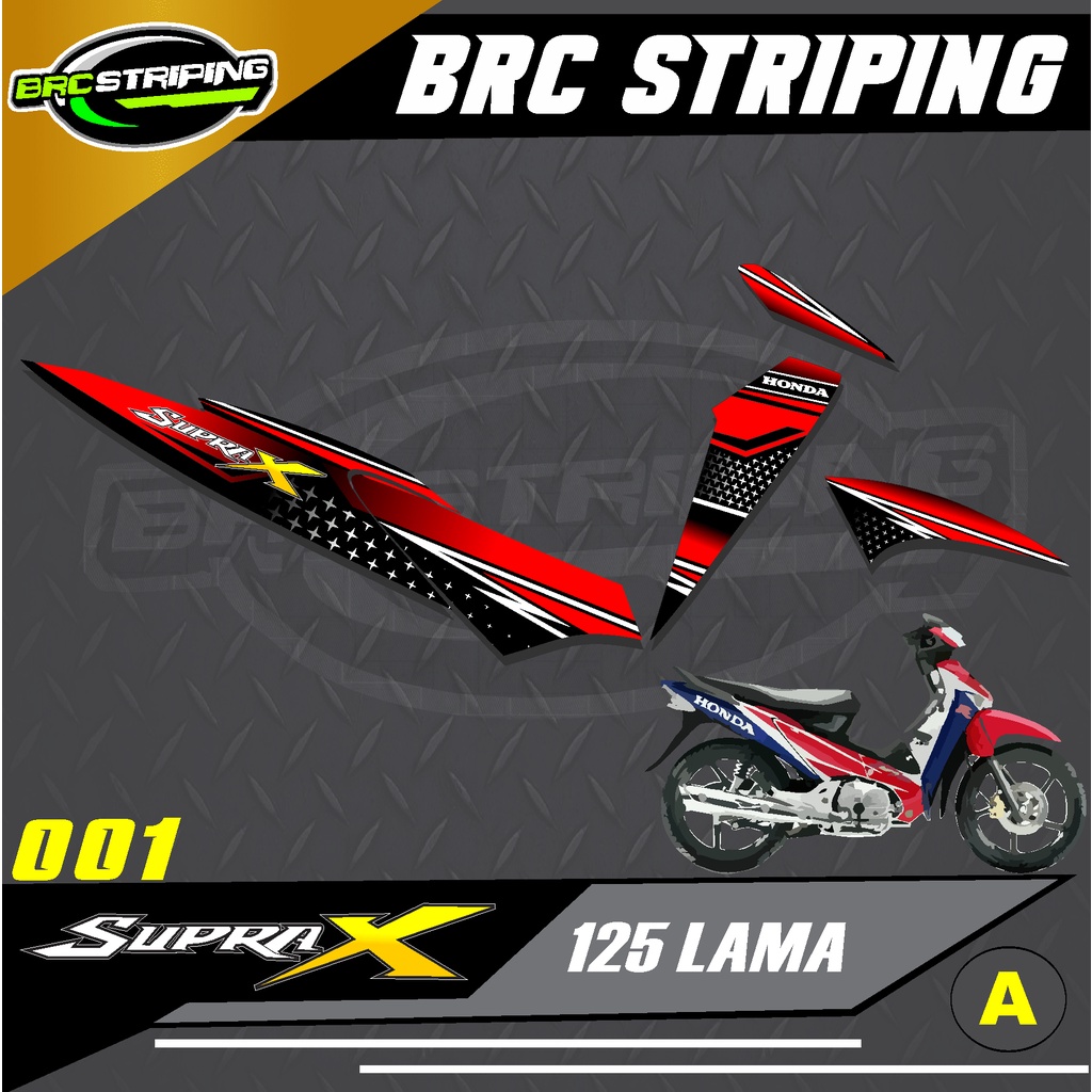 Striping Variation List supra125 Old Minimalist Racing Design BRC-001 ...