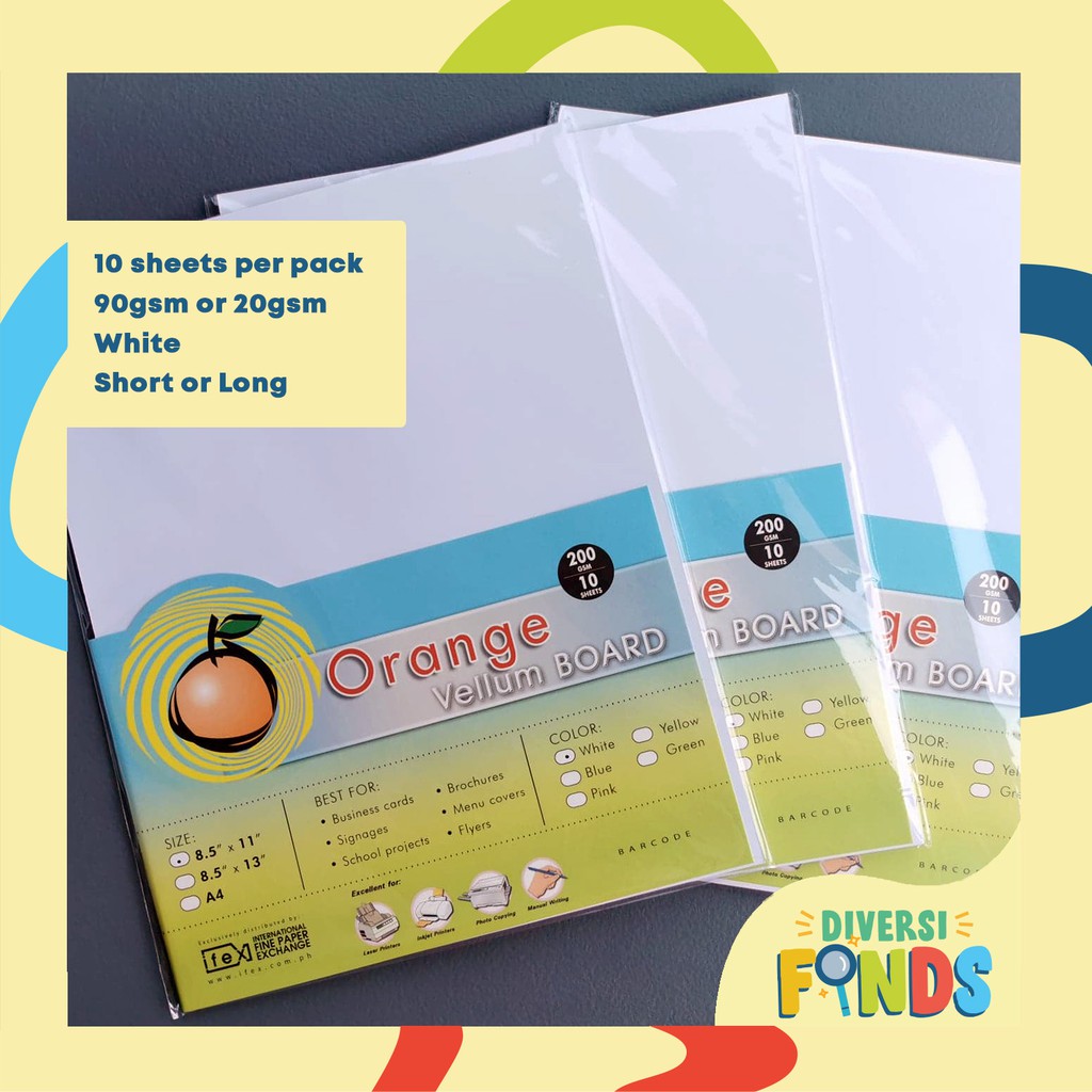 A4 vellum board store