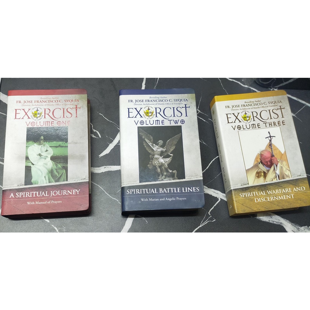 EXORCIST by Fr. Jose Francisco C. Syquia (Available in Vol.1,2&3) with ...