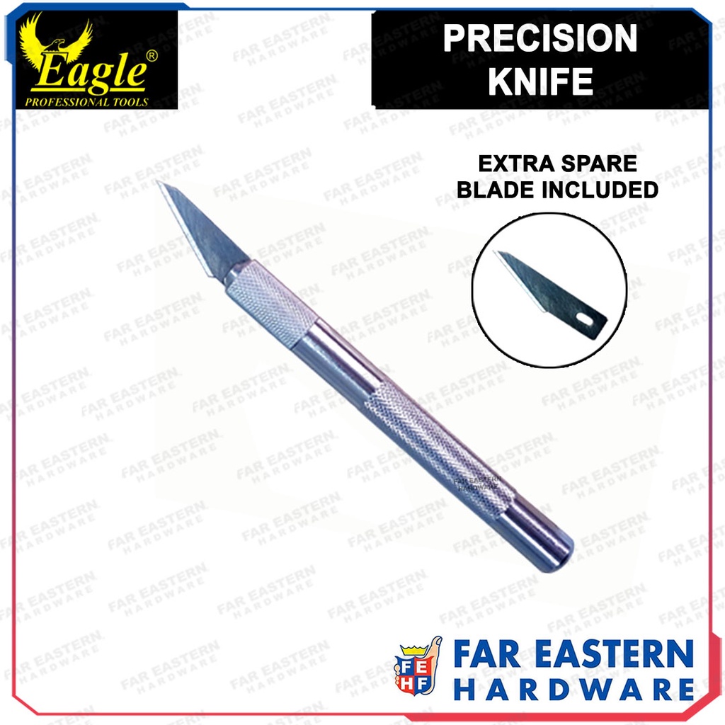 EAGLE Precision Hobby Knife Cutter w/ Spare Blades | Shopee Philippines