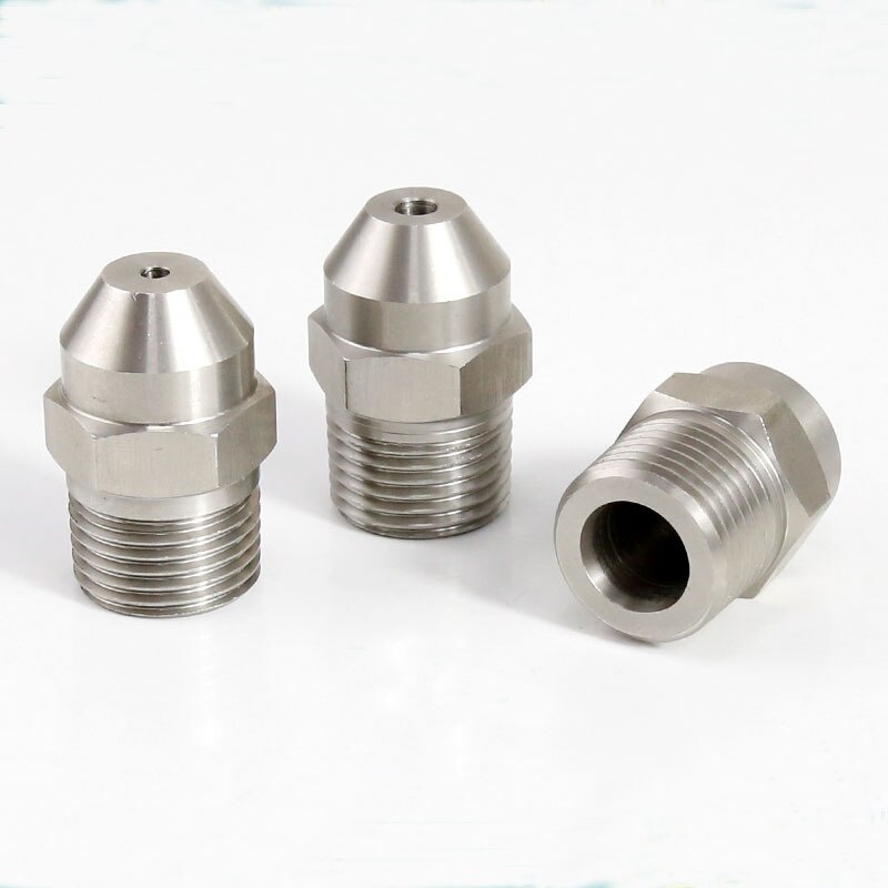 1/8" 1/4" 3/8" 1/2" BSP Male Wide Angle Spray Nozzle Stainless Steel ...