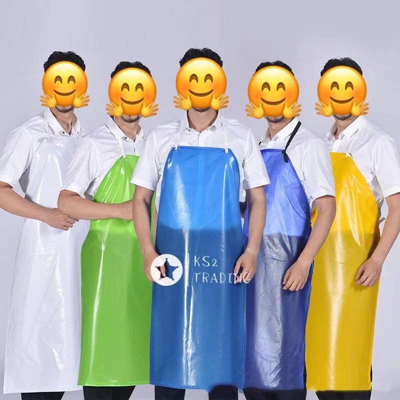 New five-color Oxford apron waterproof, oil-proof, acid and alkali ...