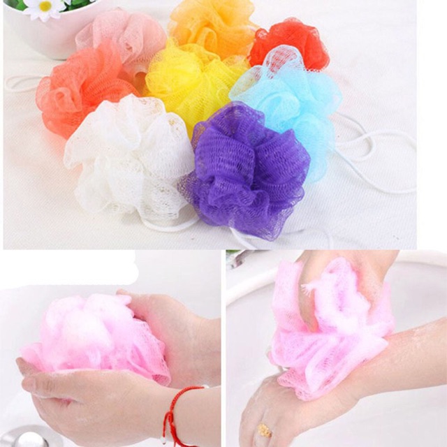 Bath Scrubbers Mesh Net Ball Bath Shower Sponge 30g | Shopee Philippines