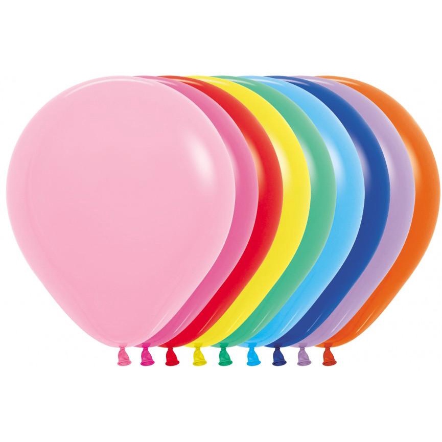 Mytex 18" inch Round Plain Latex Balloon (loose) | Shopee Philippines