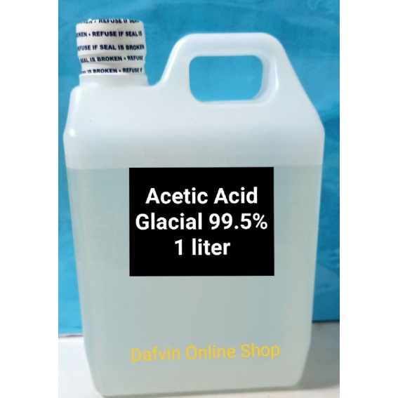 ACETIC ACID GLACIAL 99.5%, 1liter | Shopee Philippines