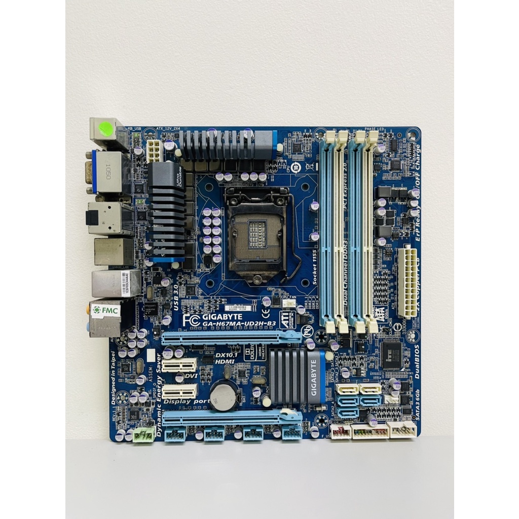 GIGABYTE GA H67MA-UD2H-B3 Desktop 2ND GEN Motherboard H67 Socket LGA ...