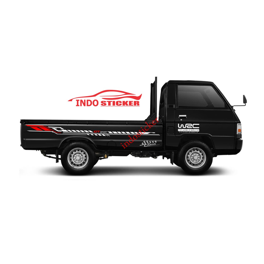 Custom text pick up car sticker l300 carry striping sticker pick up ...