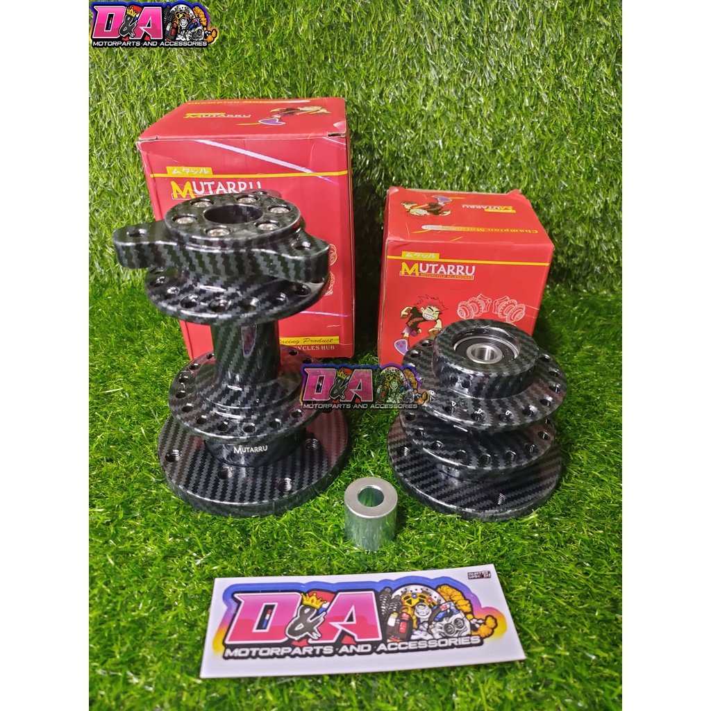 LIGHTEN HUB CNC MUTARRU FOR RAIDER CARB / FI ( CARBON ) | Shopee ...