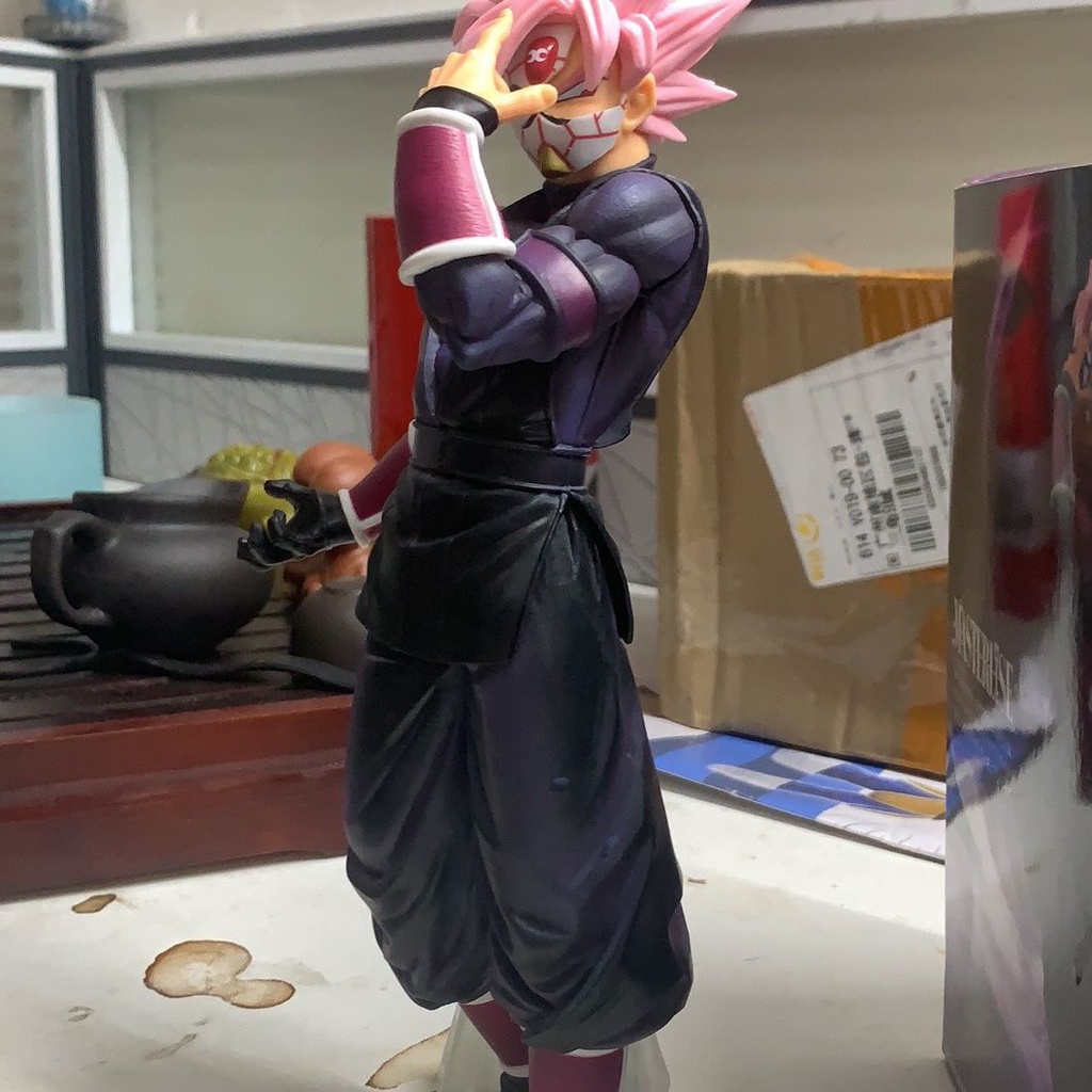 Super Dragon Ball Heroes RED MASKED SAIYAN 3rd Mission ICHIBAN KUJI SUPER SAIYAN ROSE Figure ...