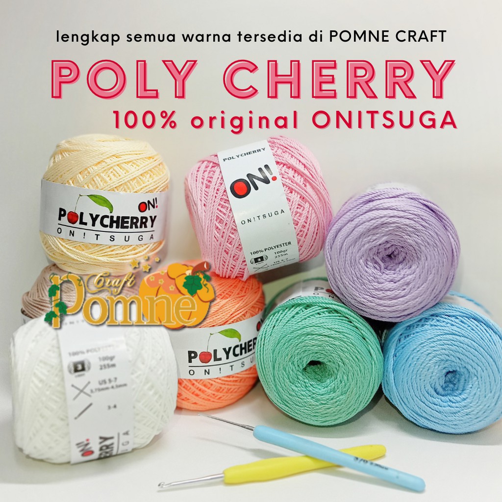 WHOLESALE POLYCHERRY - Onitsuga Poly Cherry Knitting Yarn PRICE FOR 1 ...