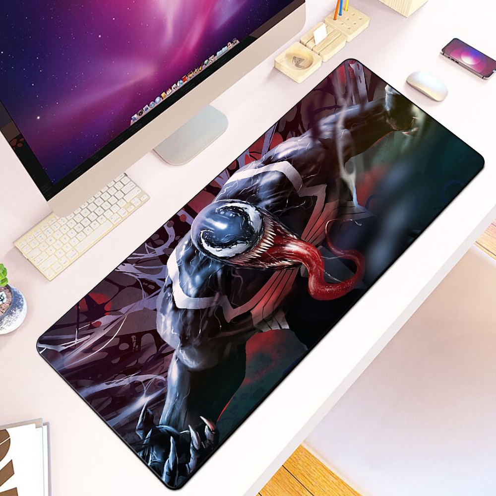 Venom Marvel Hero Mousepad HD Printing Computer Gamers Locking Edge Non ...