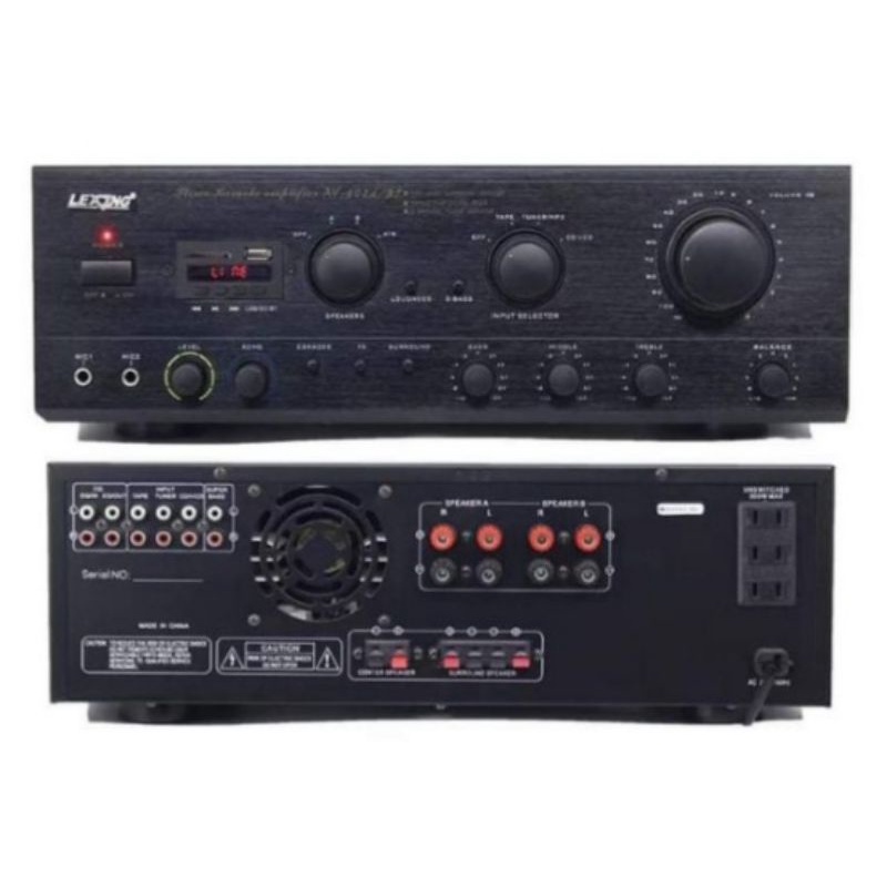 1000 WATTS KARAOKE AMPLIFIER W/ BLUETOOTH USB PORT | Shopee Philippines