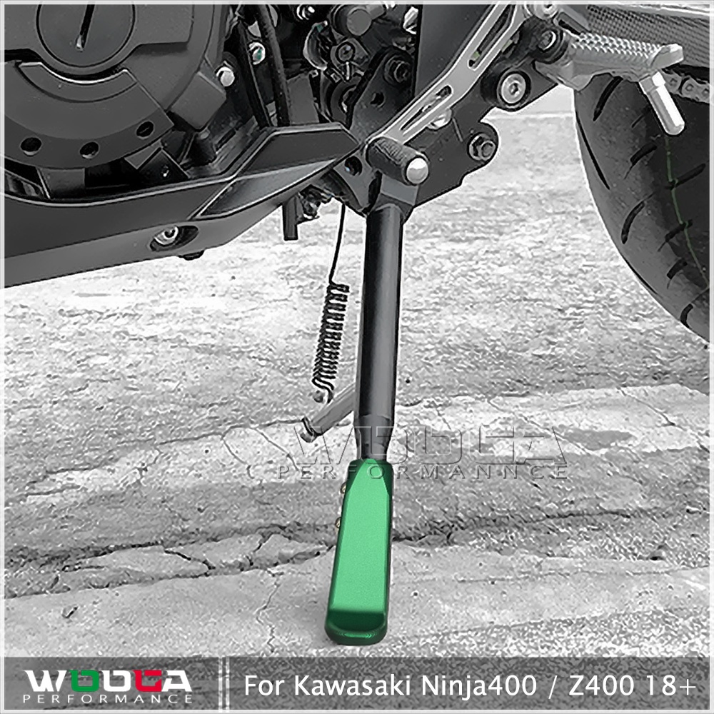 Adjustable Kickstand For Kawasaki 2018-2022 Ninja400 Z400 Side Stand ...