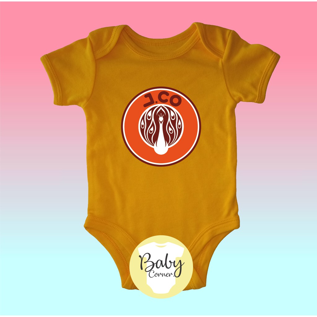Jco logo ( statement onesie / baby onesie ) | Shopee Philippines