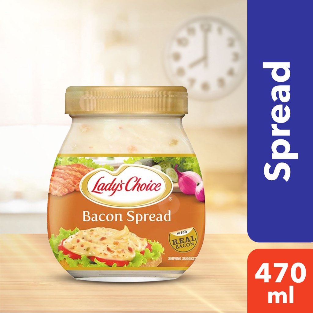 Lady's Choice Bacon Sandwich Spread 470ML | Shopee Philippines