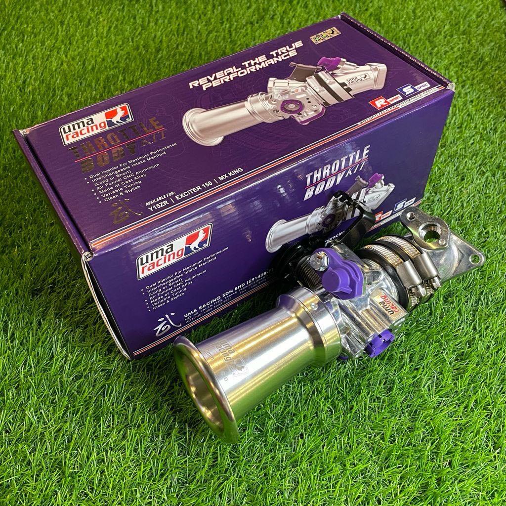 TB THROTTLE BODY FULL CNC UMA RACING Y15 Y15ZR 32MM 34MM 36MM 38MM 40MM ...