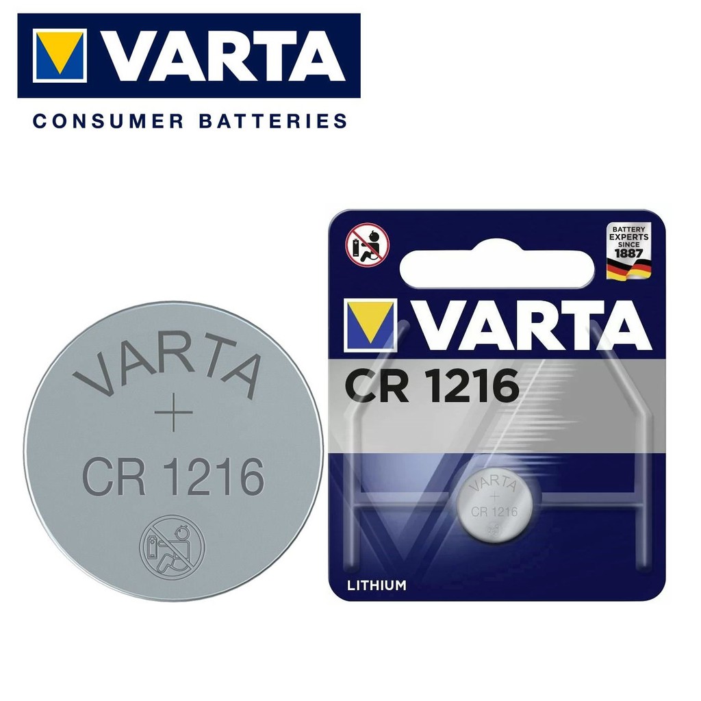 Varta CR1216 (1pc) 3v Lithium Button Cell Battery in Blister Pack Varta ...