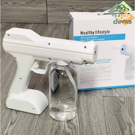 DISINFECTION NANO MIST SPRAY GUN WITH UV LIGHT FOR DISINFECT AIR ...