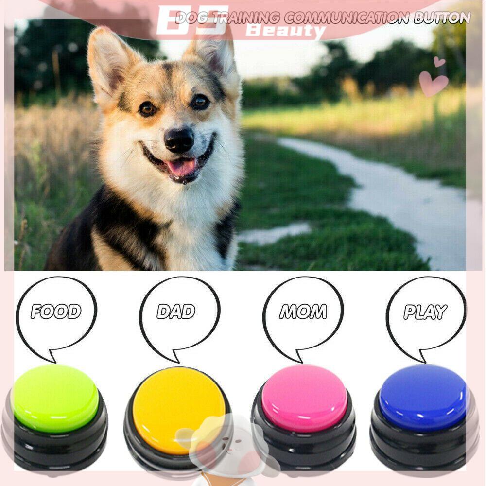 BS Pet Supplies Pet Speaking Buttons Training Dog Recordable Toys ...