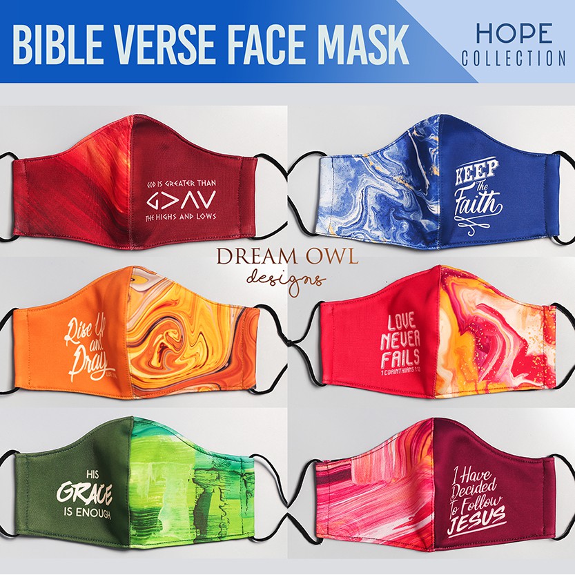 Bible Verse Face Mask (Washable + Neoprene) | Shopee Philippines