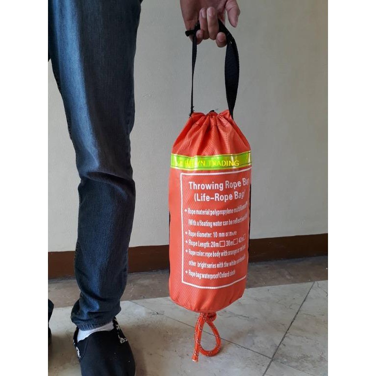 Throw Bag Rescue Rope 30 meters and 50 Meters | Shopee Philippines
