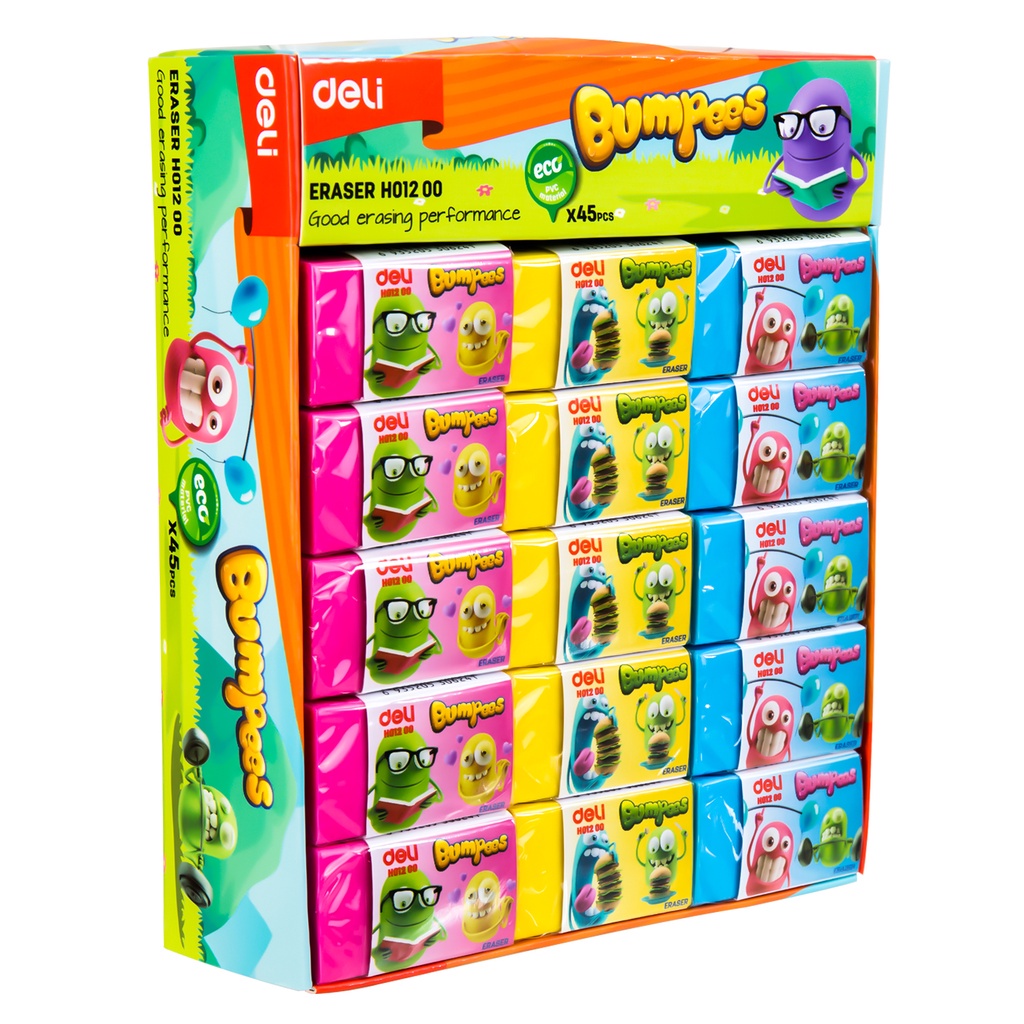 Deli EH01200 Small Cartoon Theme Eraser (Mixed) | Shopee Philippines