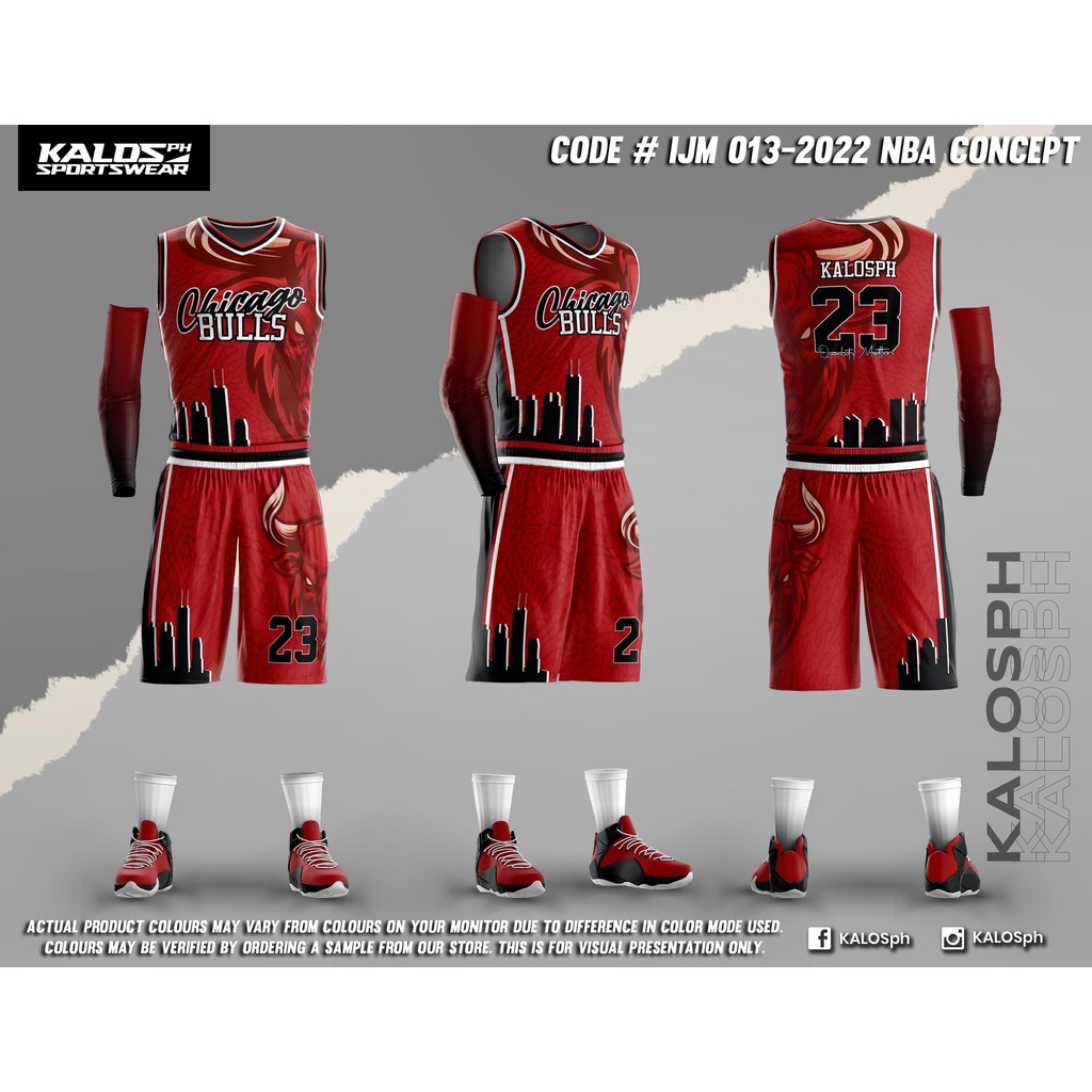 KALOSph CONCEPT CHICAGO BULLS CODE # IJM 013-2022 | Shopee Philippines