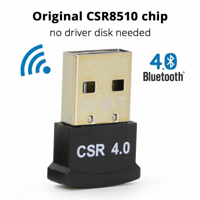 Wireless USB Bluetooth CSR 4.0 Adapter Mini Bluetooth Dongle Music ...