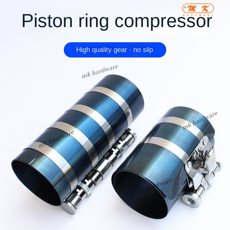 4" Piston Ring Compressor Ratcheting Clamp Plier Dismounting Tool ...