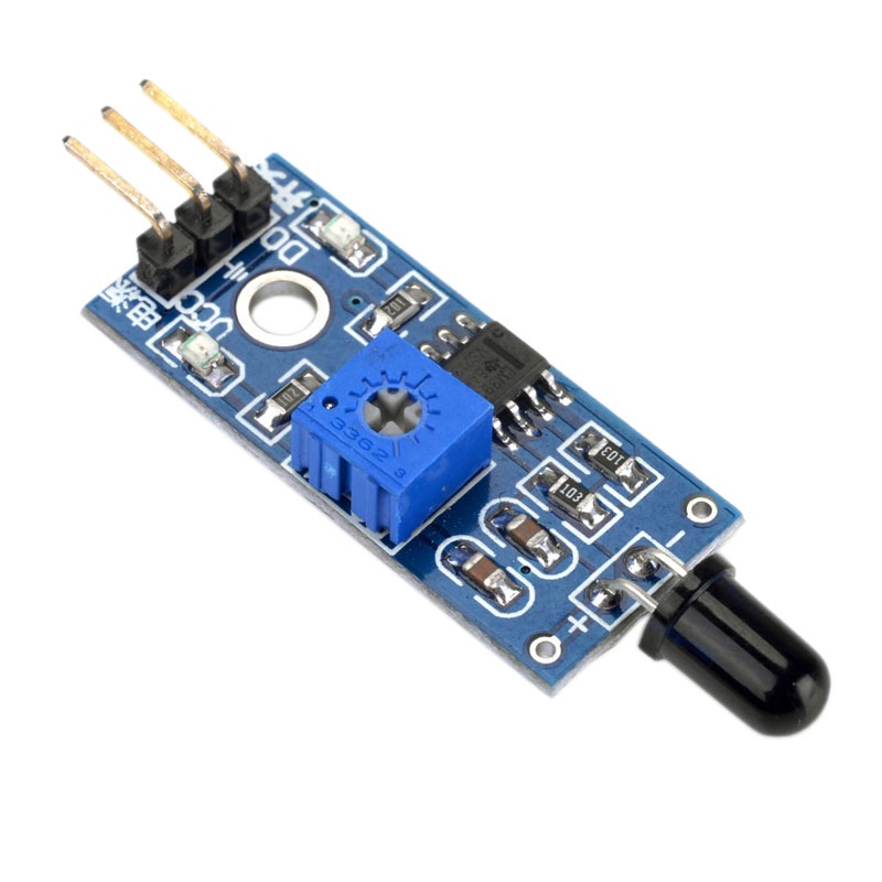 Flame Sensor Module for Arduino/RPi/MCU/ESP8266 and all other ...