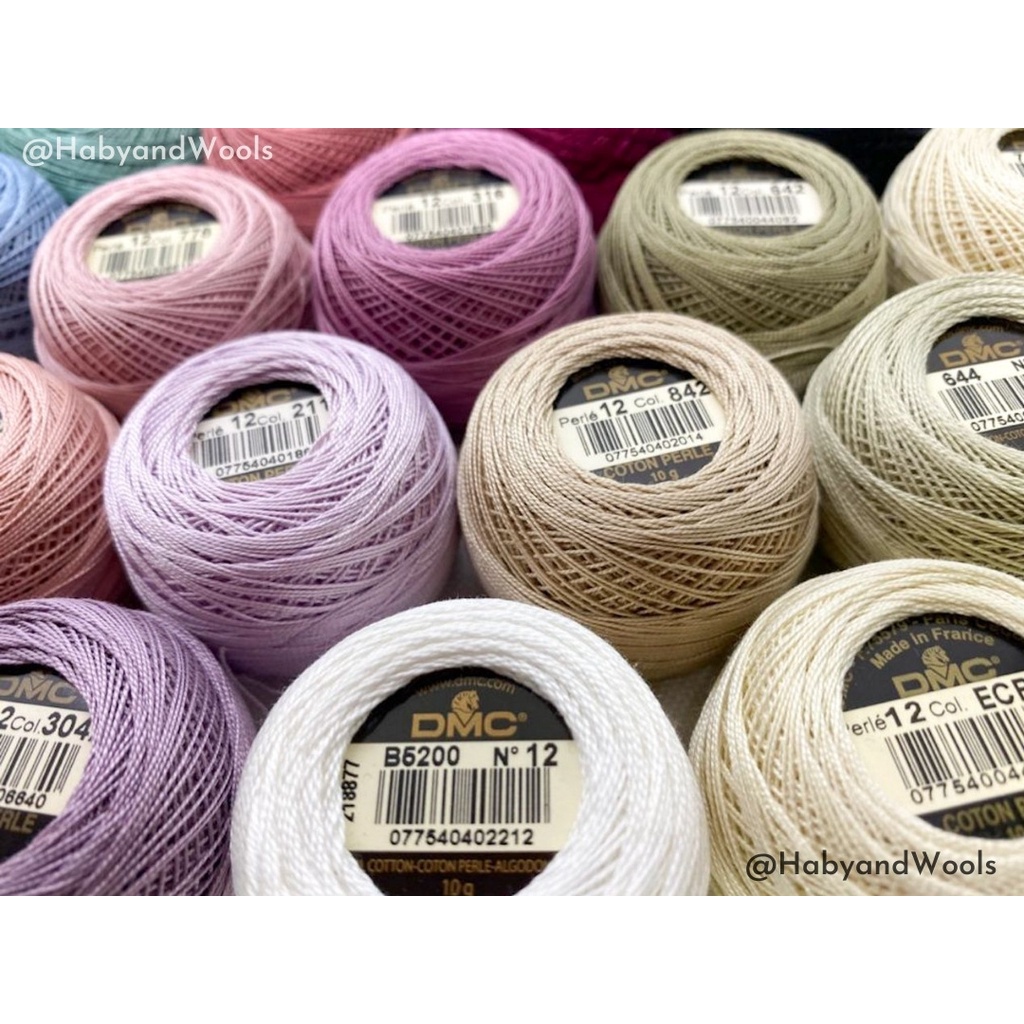 Art.116/12 DMC Pearl Cotton 12 Embroidery Thread | Shopee Philippines