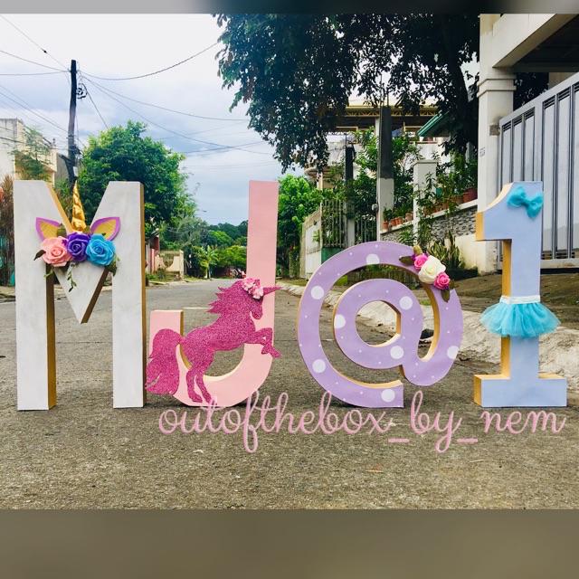 1ft-2ft. Letter Standee(price is per letter) | Shopee Philippines