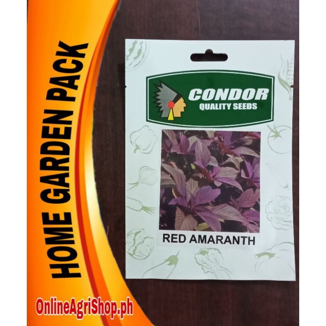 RED AMARANTH SEEDS RED KULITIS OR LOCAL SPINACH (5 GRAMS) CONDOR ...