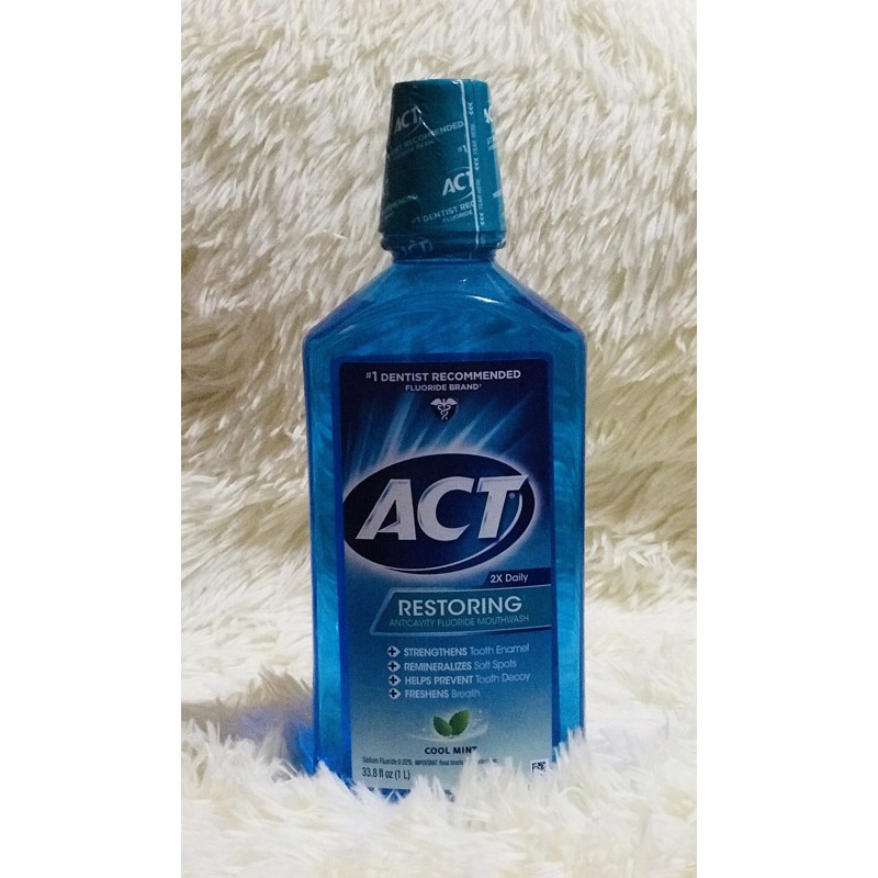 ACT Restoring - Cool Mint 32.8 ox. | Shopee Philippines
