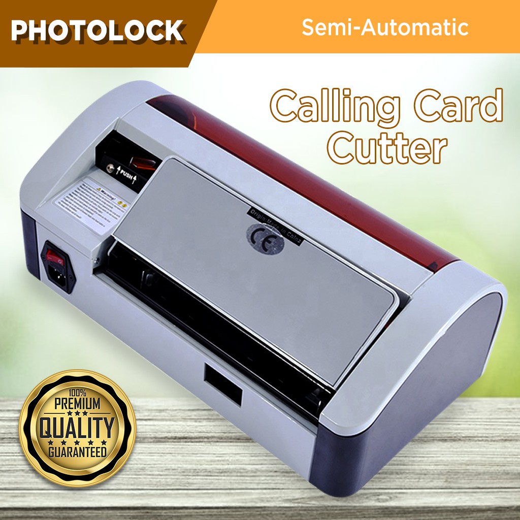 Semi-Automatic Calling Card Cutter SSB-001 for Card Stock Making ...