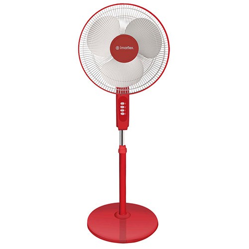Imarflex IF322R Stand Fan 16 inches IF-322 R (Red) | Shopee Philippines