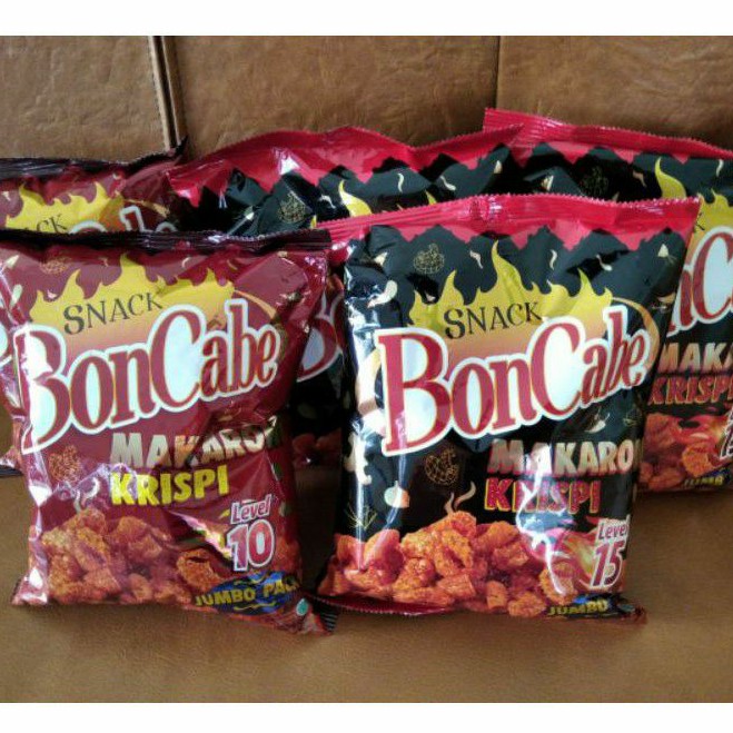 Macaroni krispy Boncabe viral JUMBO & Small size | Shopee Philippines