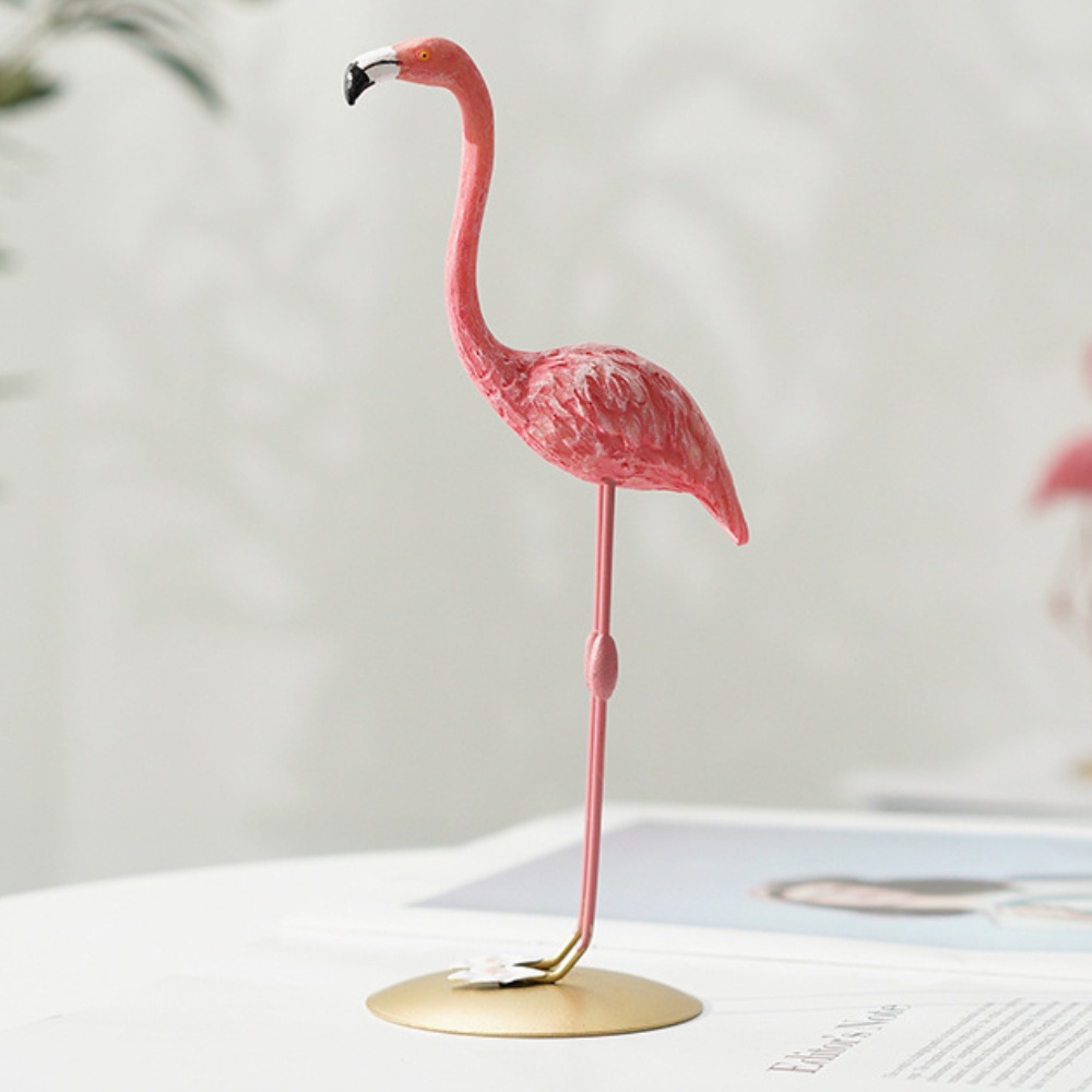 Flamingo Desk Display Home Decor Garden Decorations Art Ornament ...