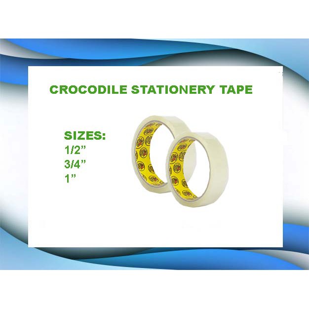 CROCO STATIONERY TAPE | Shopee Philippines