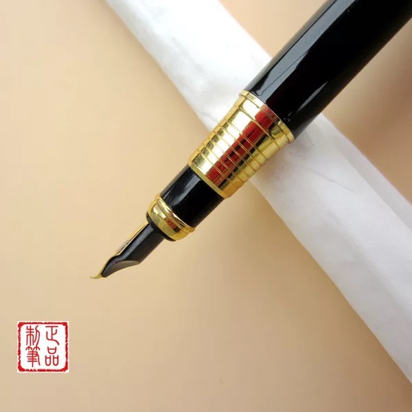 Curved nib fountain pen - Chinese writing practice pen QP08 | Shopee ...