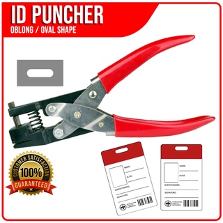 Officom ID Puncher [Oblong/Oval] Rectangular Hole Puncher | Shopee ...