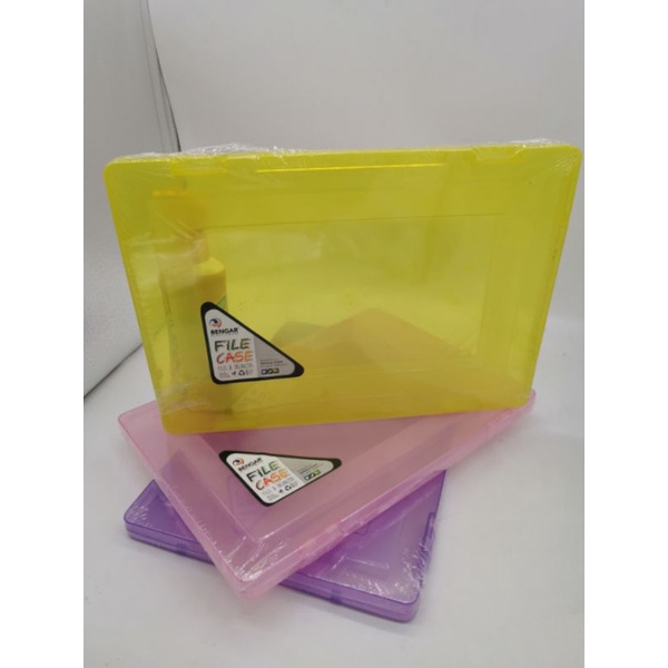 HM Plastic File Case Document Case Assorted Color School | Shopee ...