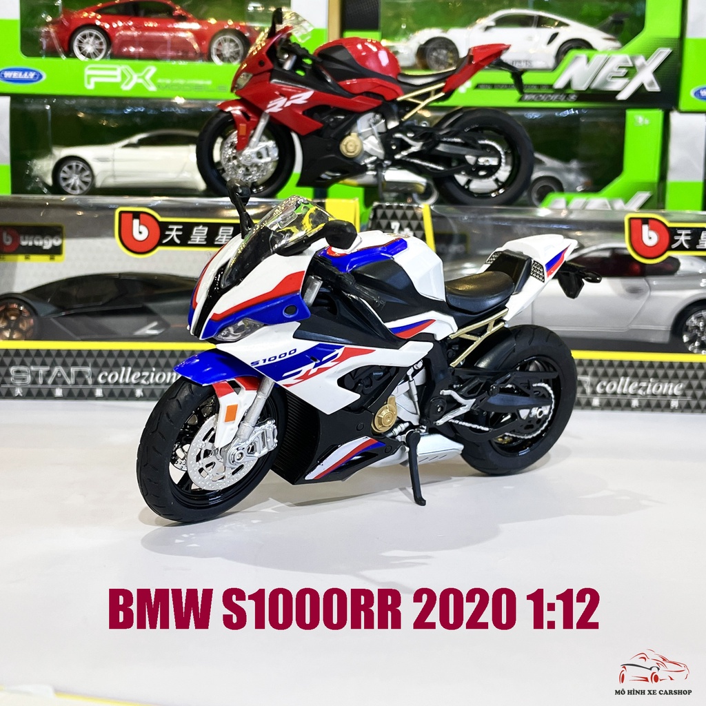 Bmw s1000rr 2020 supercar motor model car, scale 1:12, Alloy brand ...