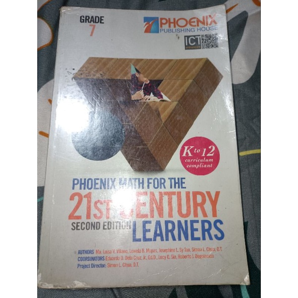 PHOENIX Math for the 21st Century 7 2nd Edition | Shopee Philippines