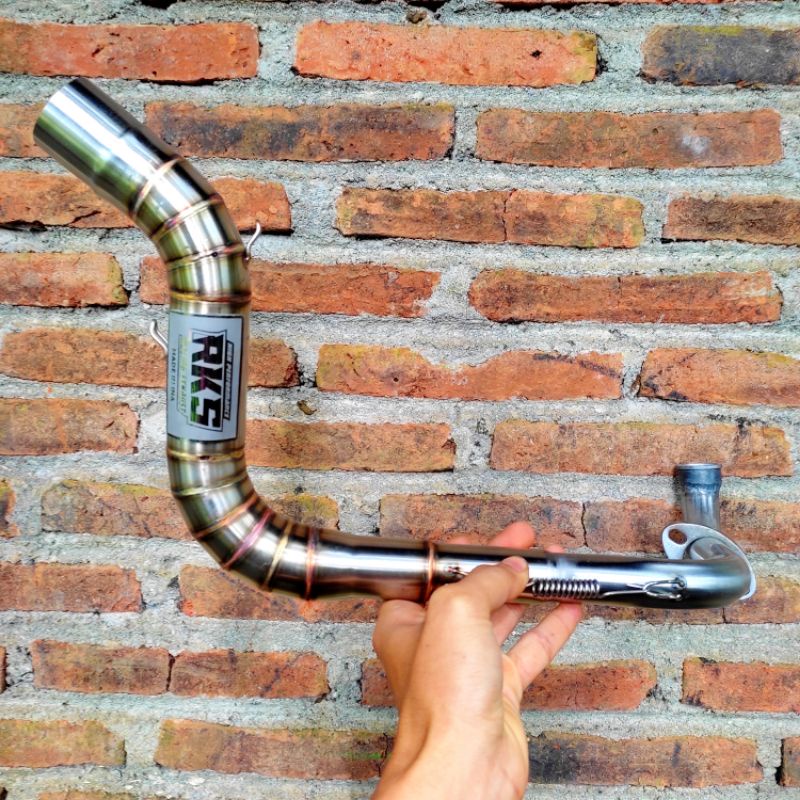 Cobra neck header neck Original RKS RACING EXHAUST inlet 50 neck SIDE ...