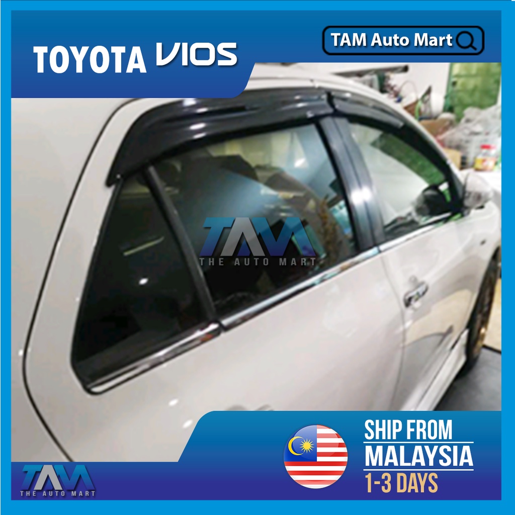 Toyota Vios Window Chrome Lining Weatherstrip Window Belt For Vios ...
